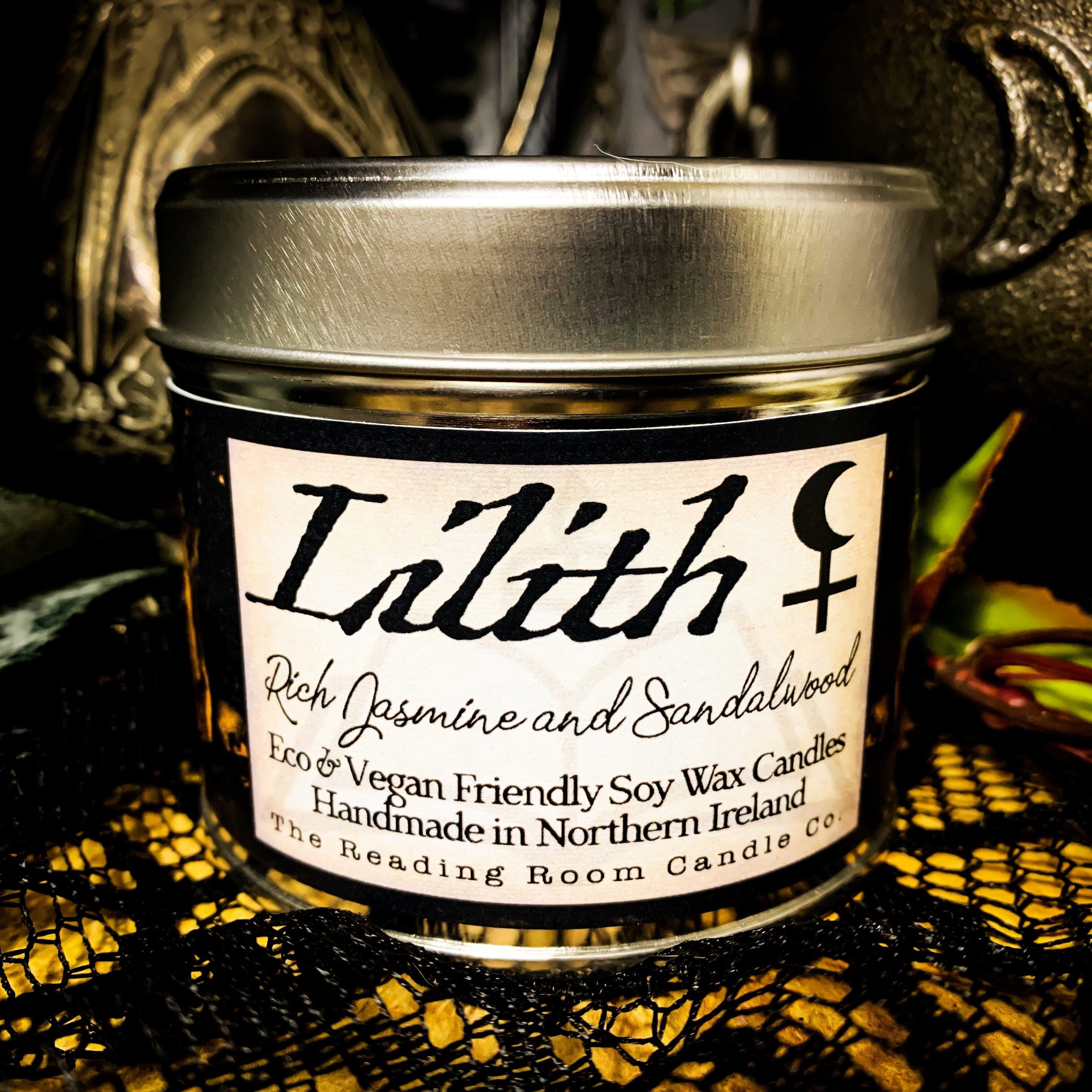 Lilith Candle- Rich Jasmine and Sandalwood – The Candle Rooms