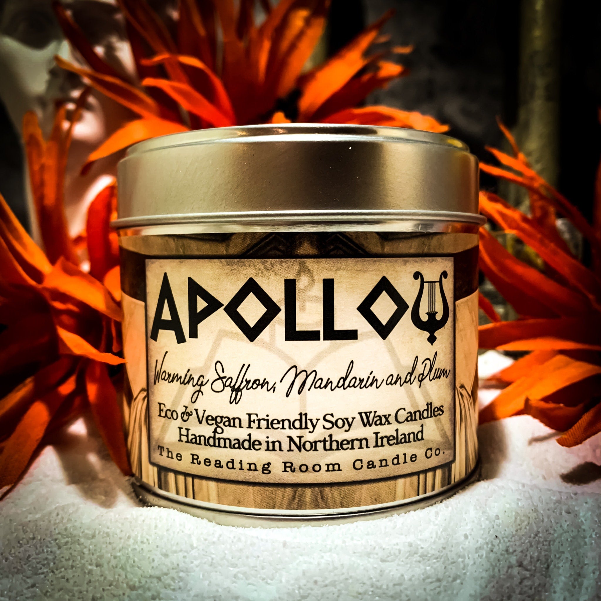Apollo Candle- Warming Saffron, Mandarin and Plum – The Candle Rooms