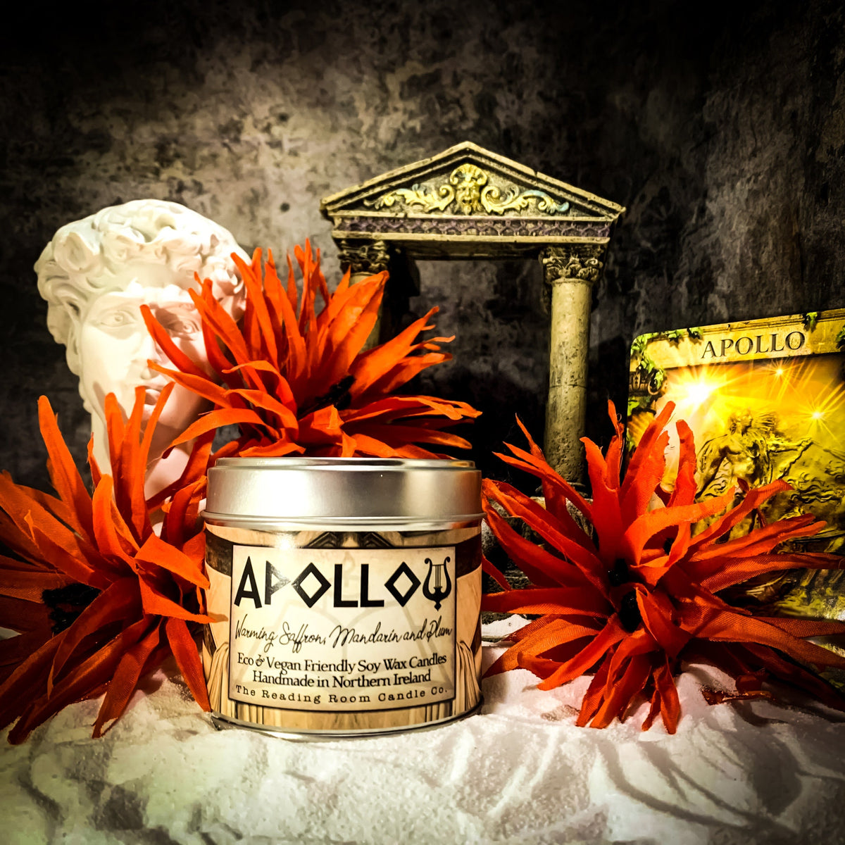 Apollo Candle- Warming Saffron, Mandarin and Plum – The Candle Rooms