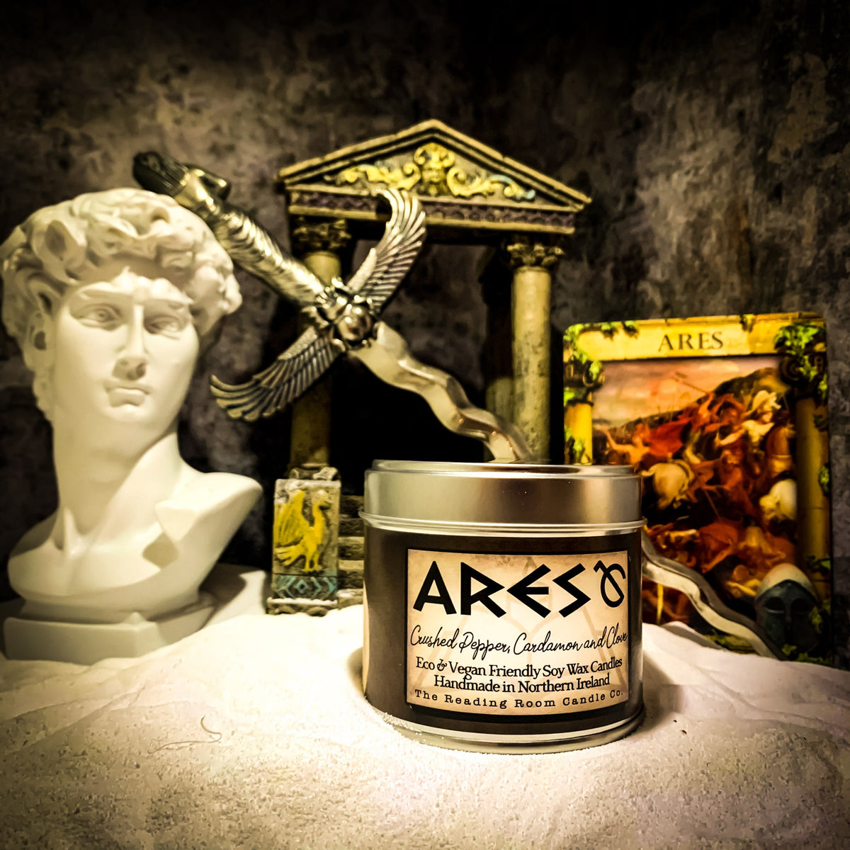Ares Candle - Crushed Pepper, Cardamom and Clove – The Candle Rooms