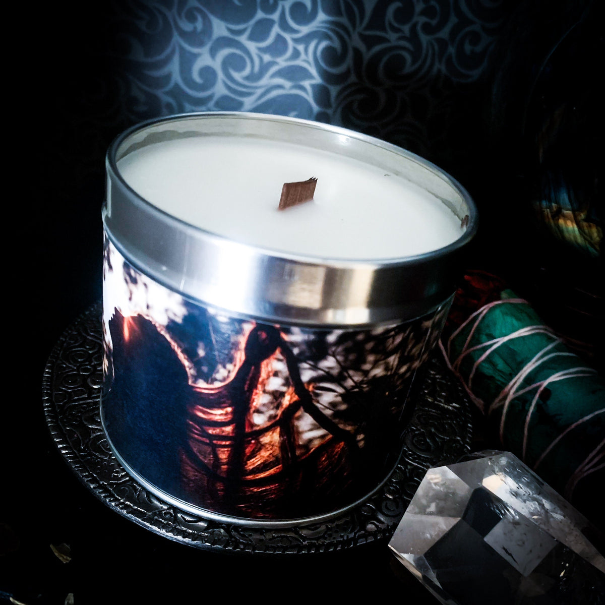 As Above, So Below Candle- Lush Botanicals, Ginger Root & White ...